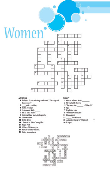 Old Newspaper Word Games